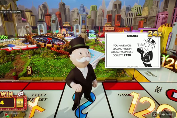 Review en recensie van het live casinospel Monopoly Live